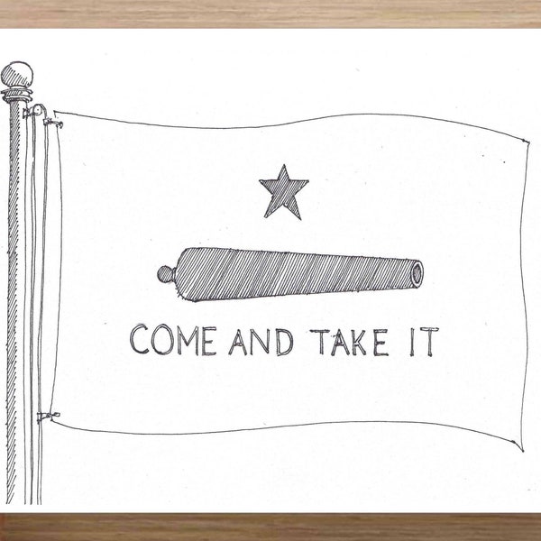 Alamo Come and Take It - Etsy
