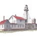 WHITEFISH POINT LIGHTHOUSE - Michigan Upper Peninsula, Shipwreck Museum ...