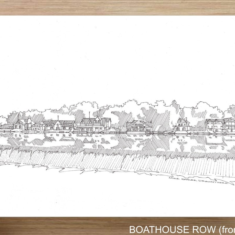 Boat House Row - Etsy