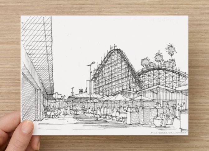 SANTA CRUZ BOARDWALK - Rollercoaster, Amusement Park, Rides, Beach ...