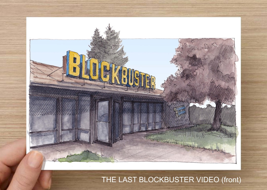 BLOCKBUSTER VIDEO - Bend, Oregon, Retro, Throwback, 90's Art, Video ...