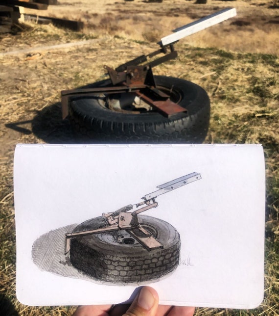 Homemade Clay Pigeon Thrower