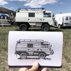 PINZGAUER 4x4 ARMY VAN - Classic off Road Vehicle, Campervan, Vanlife ...