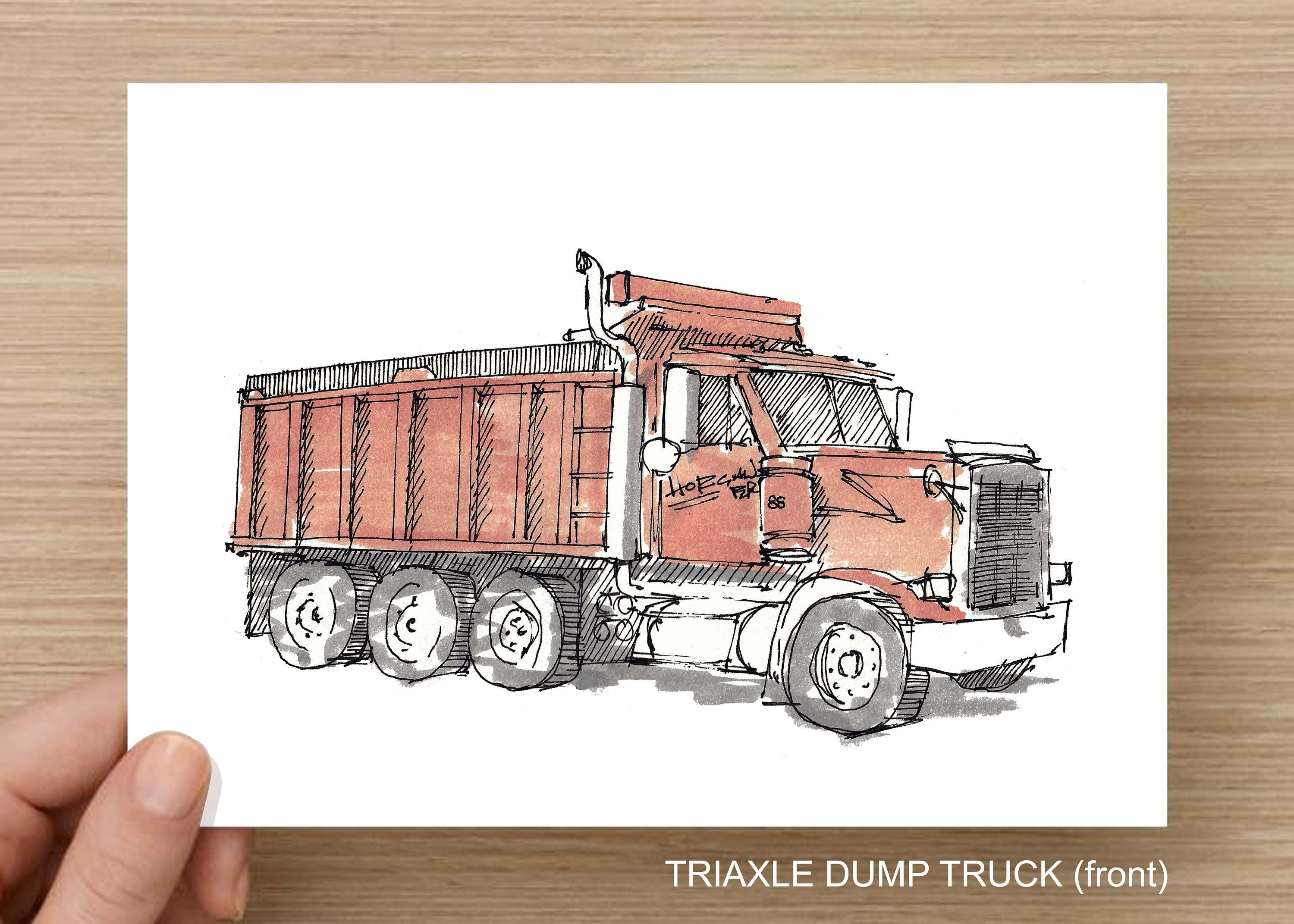 Mack Truck Logo Drawing