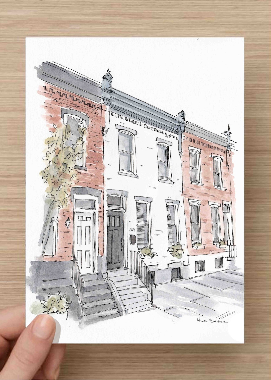 PHILADELPHIA ROW HOMES - Rowhouse, Brick Architecture, Classic ...