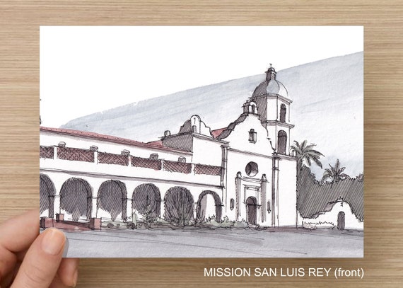 Spanish Mission Architecture Diagram