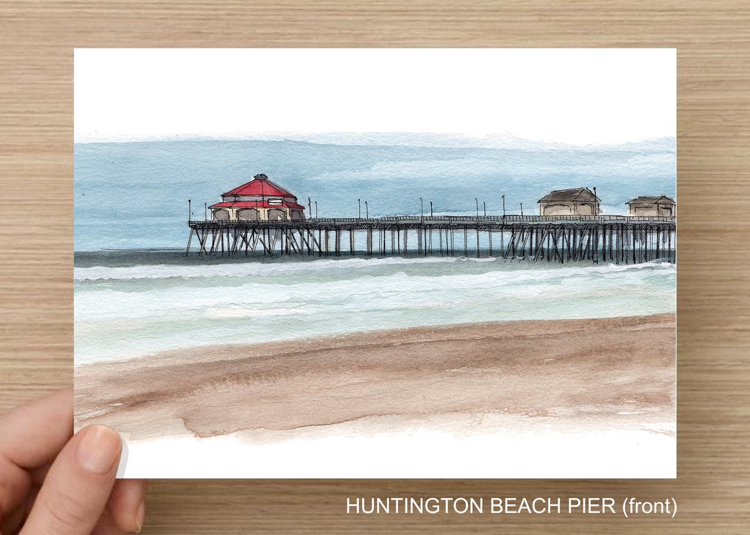 HUNTINGTON BEACH PIER Southern California, Pacific, Architecture ...