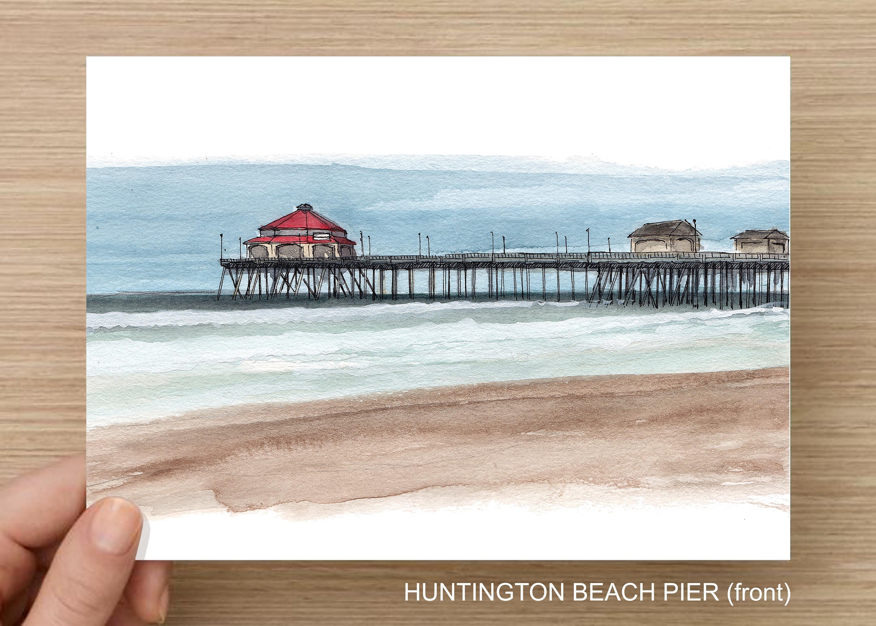 HUNTINGTON BEACH PIER - Southern California, Pacific, Architecture ...