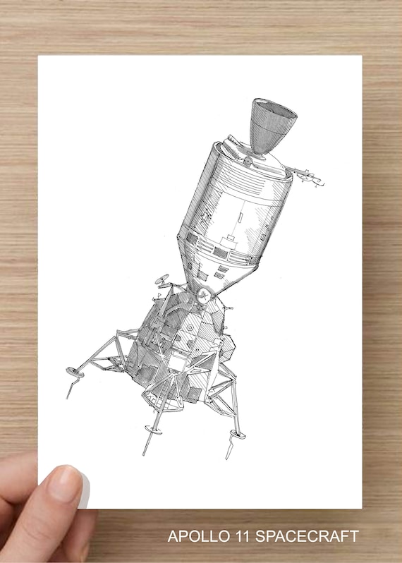 Spacecraft Apollo Technical Drawings