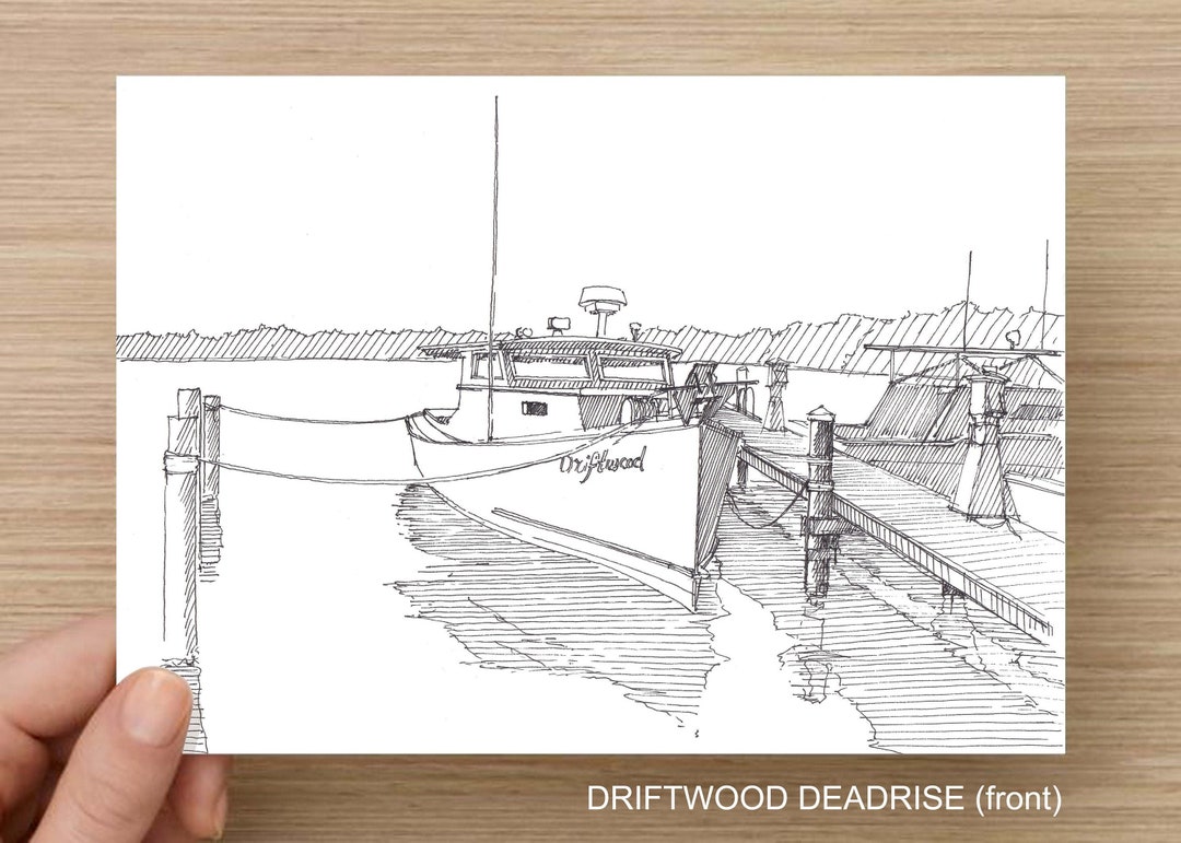 CHESAPEAKE DEADRISE BOAT - Wooden Deadrise, Maryland, Eastern Shore ...