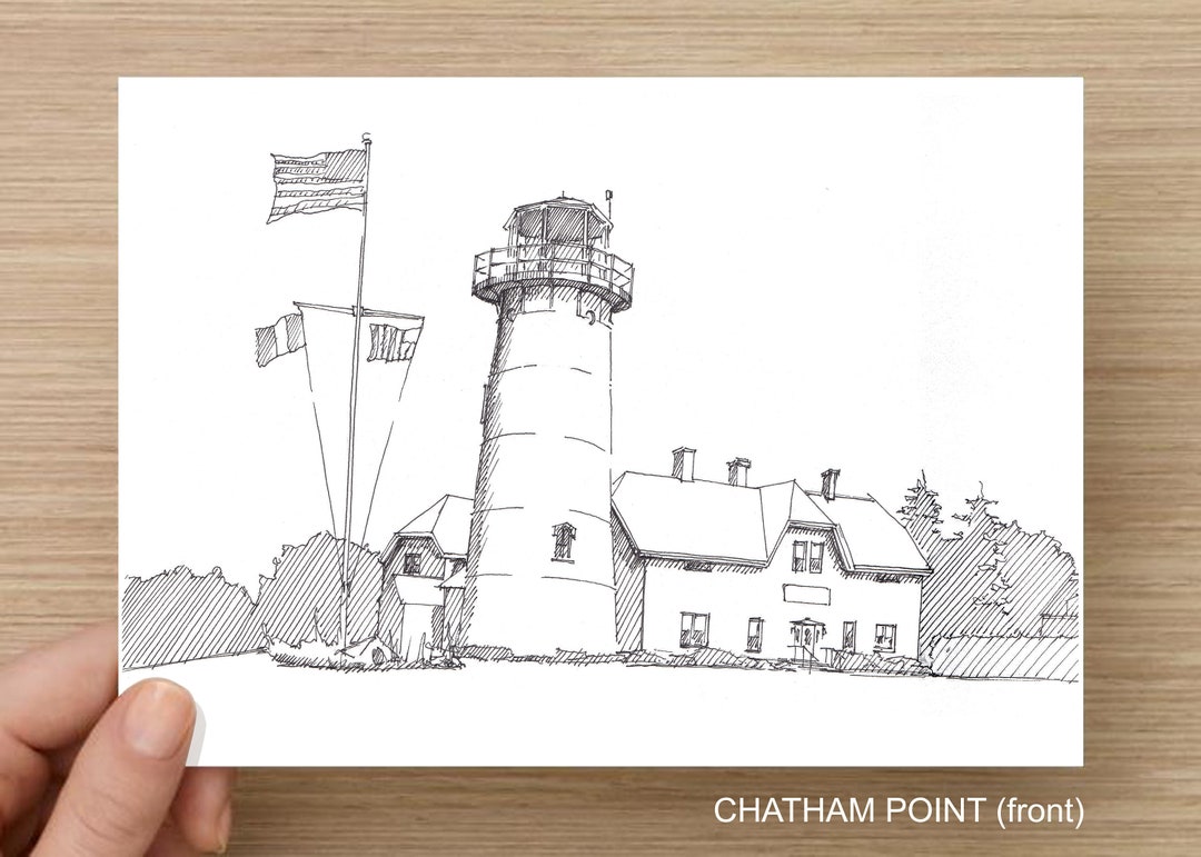 CHATHAM POINT LIGHTHOUSE - Cape Cod, Massachusetts, East Coast, New ...