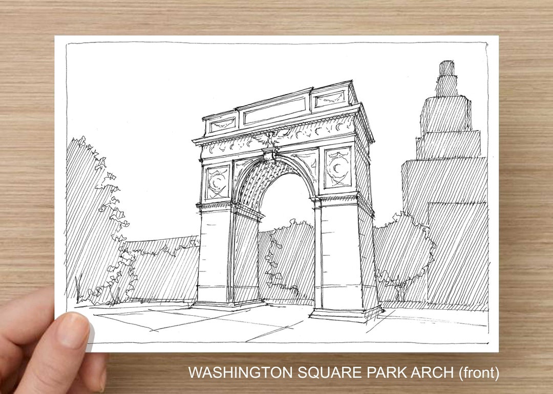 WASHINGTON SQUARE PARK - Arch, New York City, Nyc, Greenwich Village ...