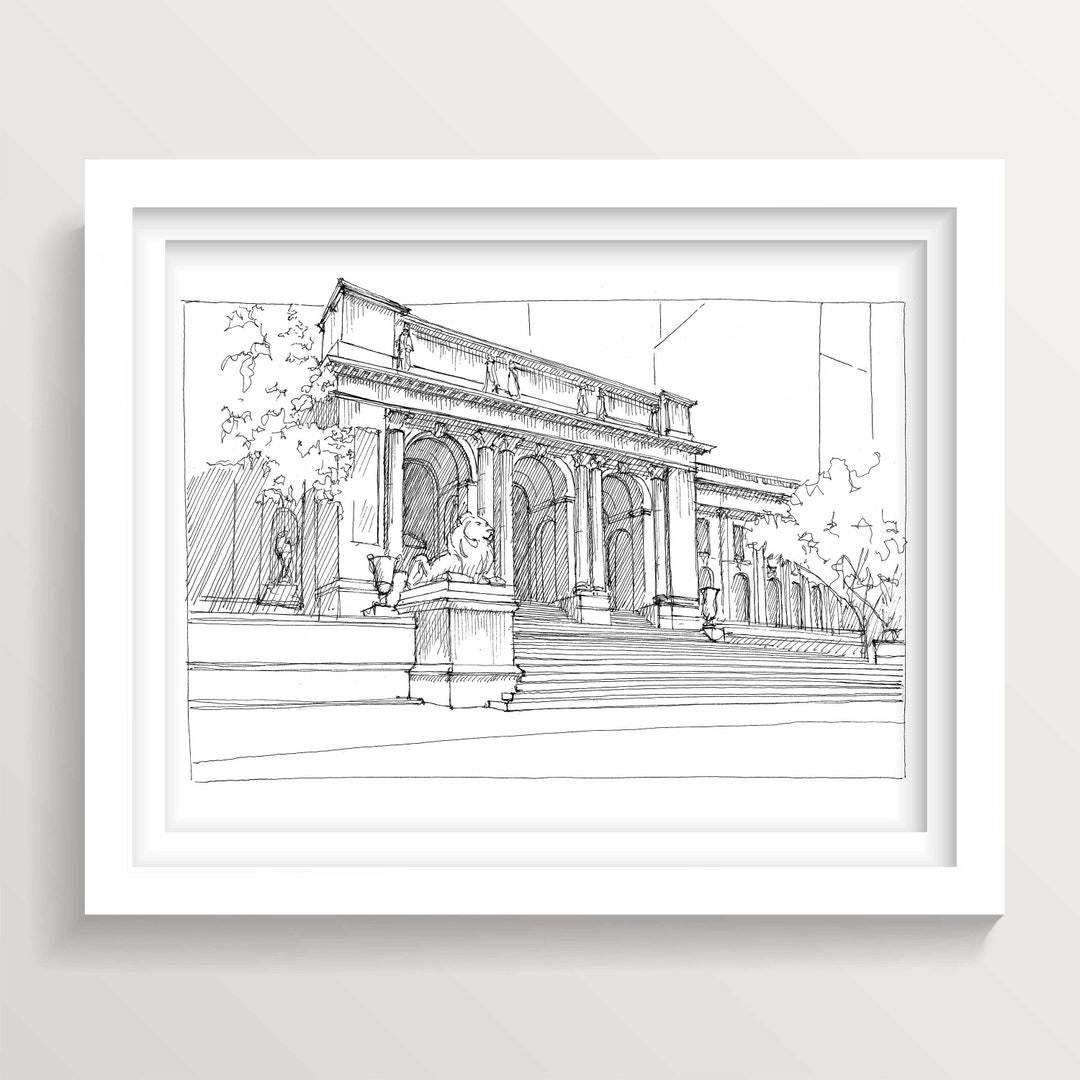 NYC PUBLIC LIBRARY - New York City, Manhattan, Classical Architecture ...
