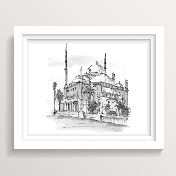 ALABASTER MOSQUE Mosque of Muhammad Ali Egypt Islam - Etsy