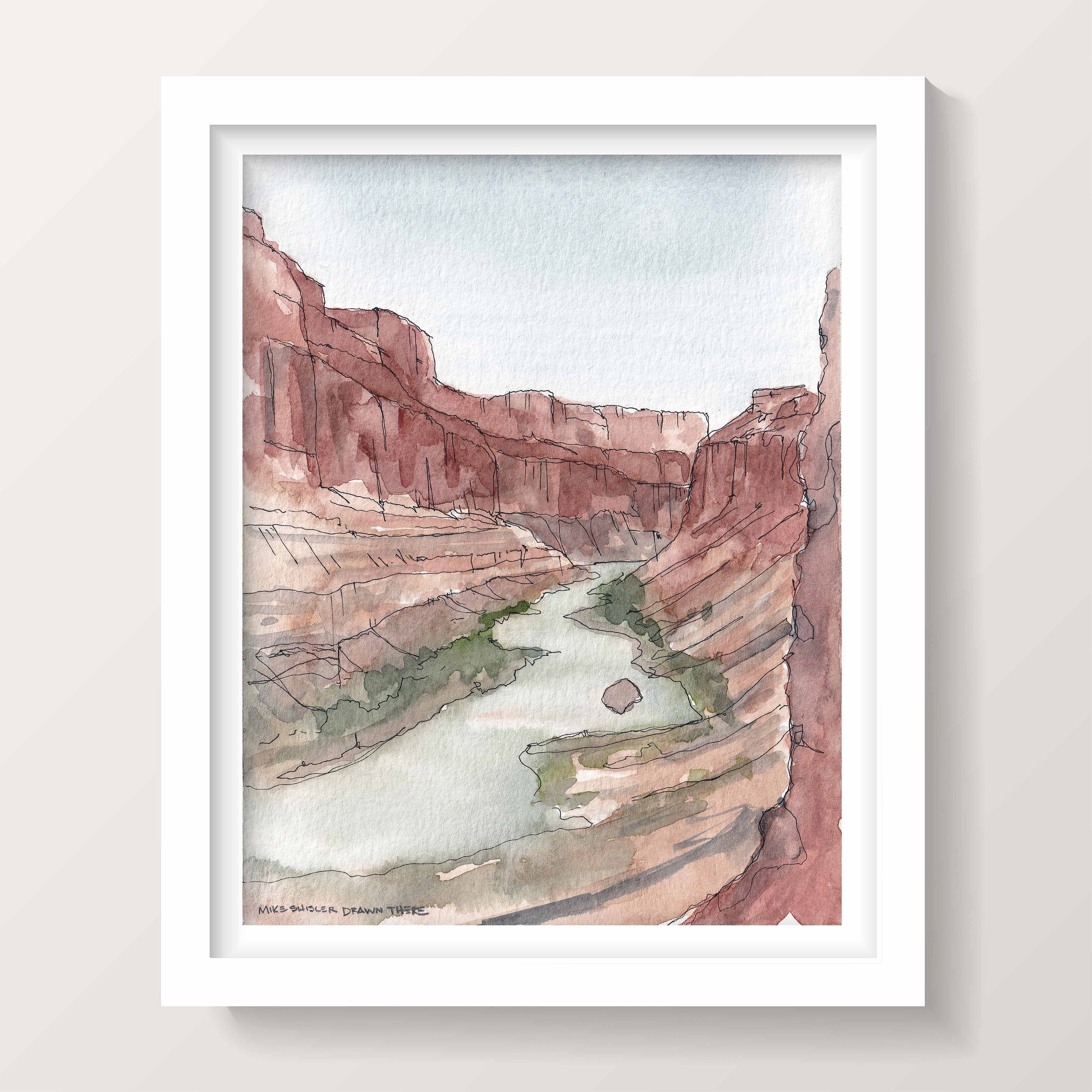 Canyon Drawing