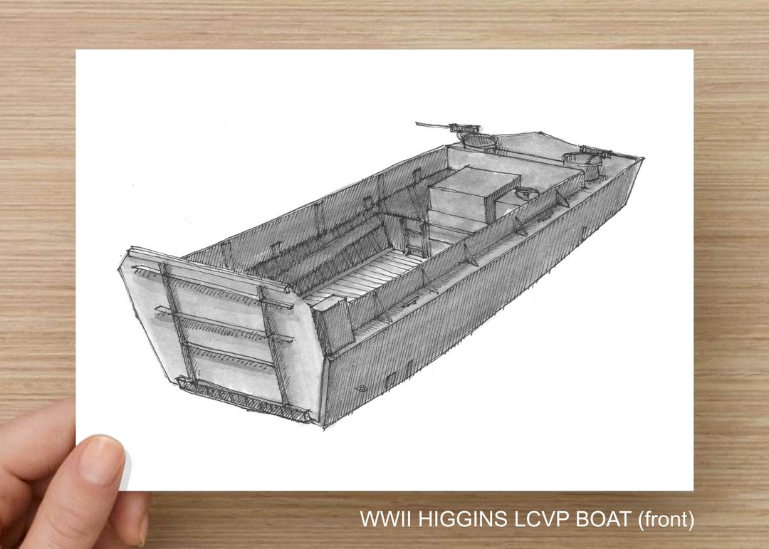 WWII HIGGINS LCVP Boat World War Ii, D-day, Landing Craft, Normandy ...