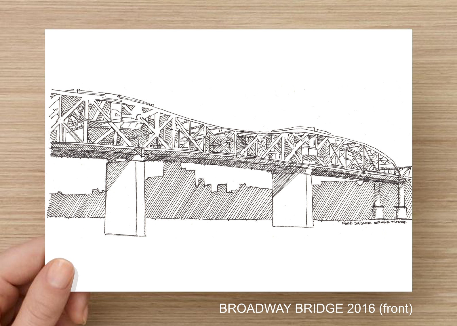 PORTLAND BRIDGES 4-PACK Pen and Ink Drawing Sketchbook - Etsy