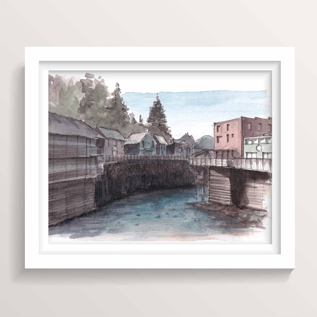 KETCHIKAN ALASKA - Creek Street Brothels, Alaska Cruise, Inside Passage ...