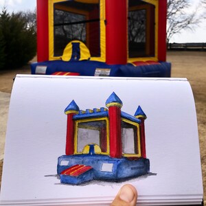 BOUNCE HOUSE CASTLE - Inflatable Kids Party, Birthday, Trampoline ...