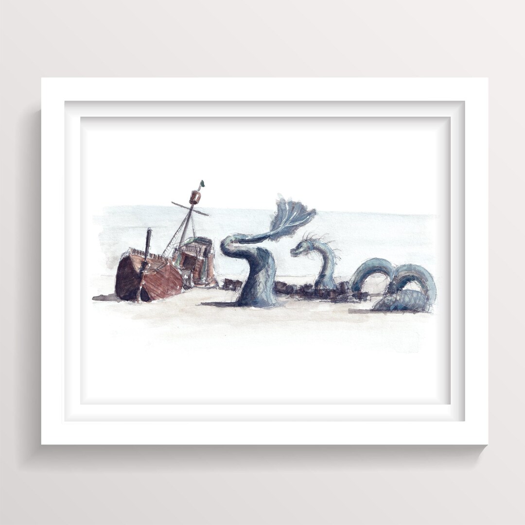 BLACK ROCK CITY 2024 - Naga and the Captainess Art Installation, Ink ...