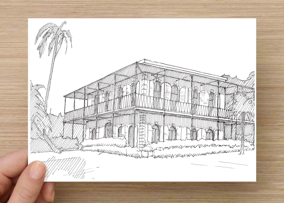 ERNEST HEMINGWAY HOUSE Key West Florida Architecture - Etsy