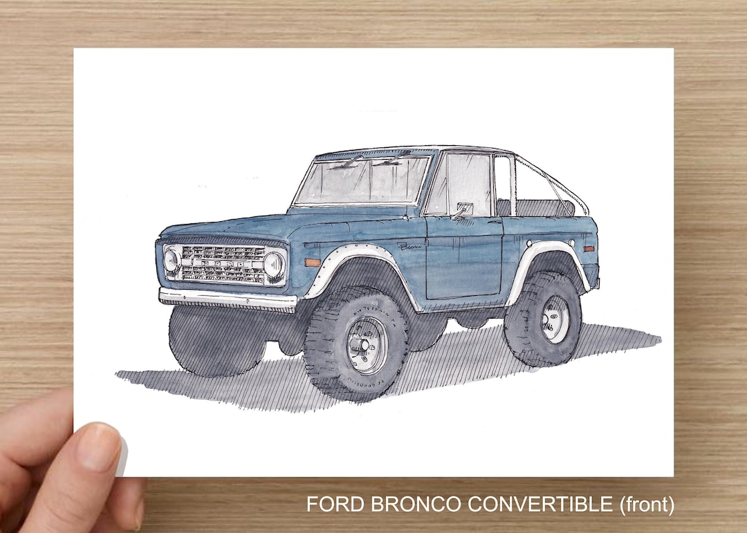 FORD BRONCO CONVERTIBLE - Soft Top, Classic Truck, 4x4, Off-road ...