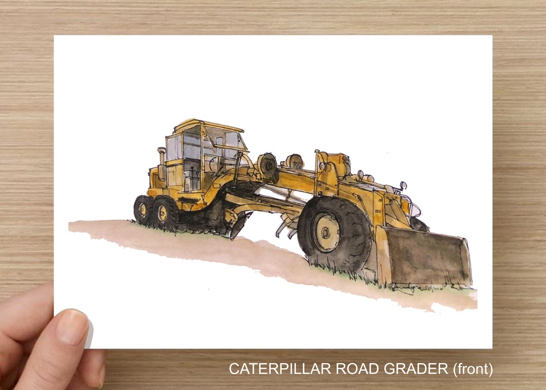 CATERPILLAR ROAD GRADER - Heavy Equipment, Excavator, Tractor ...