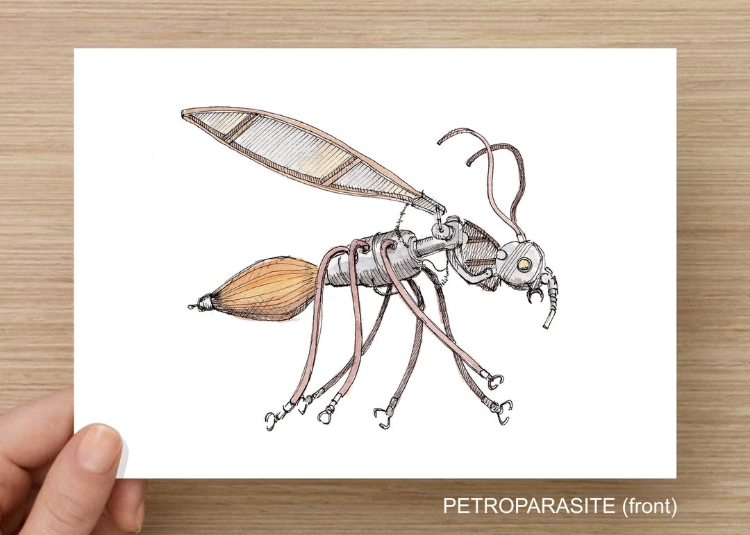 MECHANICAL INSECT - Neon Art, Found Objects, Mosquito, Fly, Hornet ...