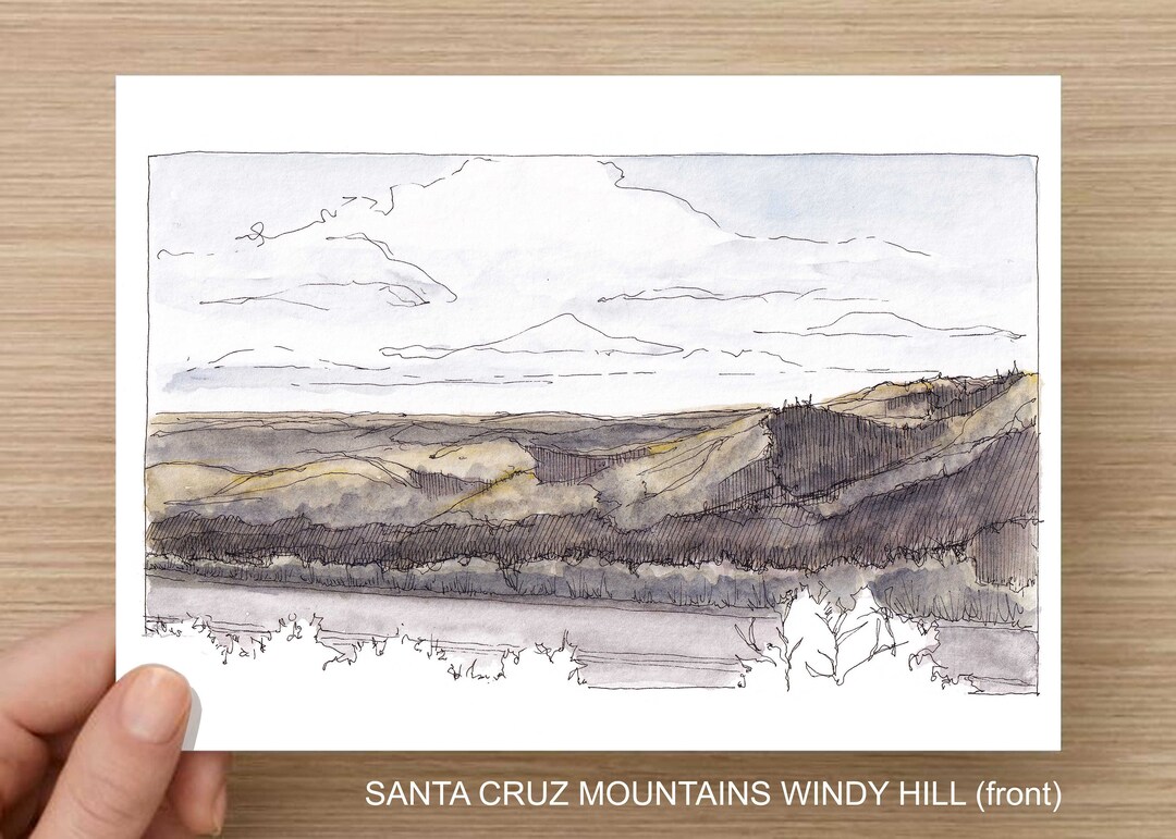 SANTA CRUZ MOUNTAINS - Windy Hill Open Space Preserve, California ...