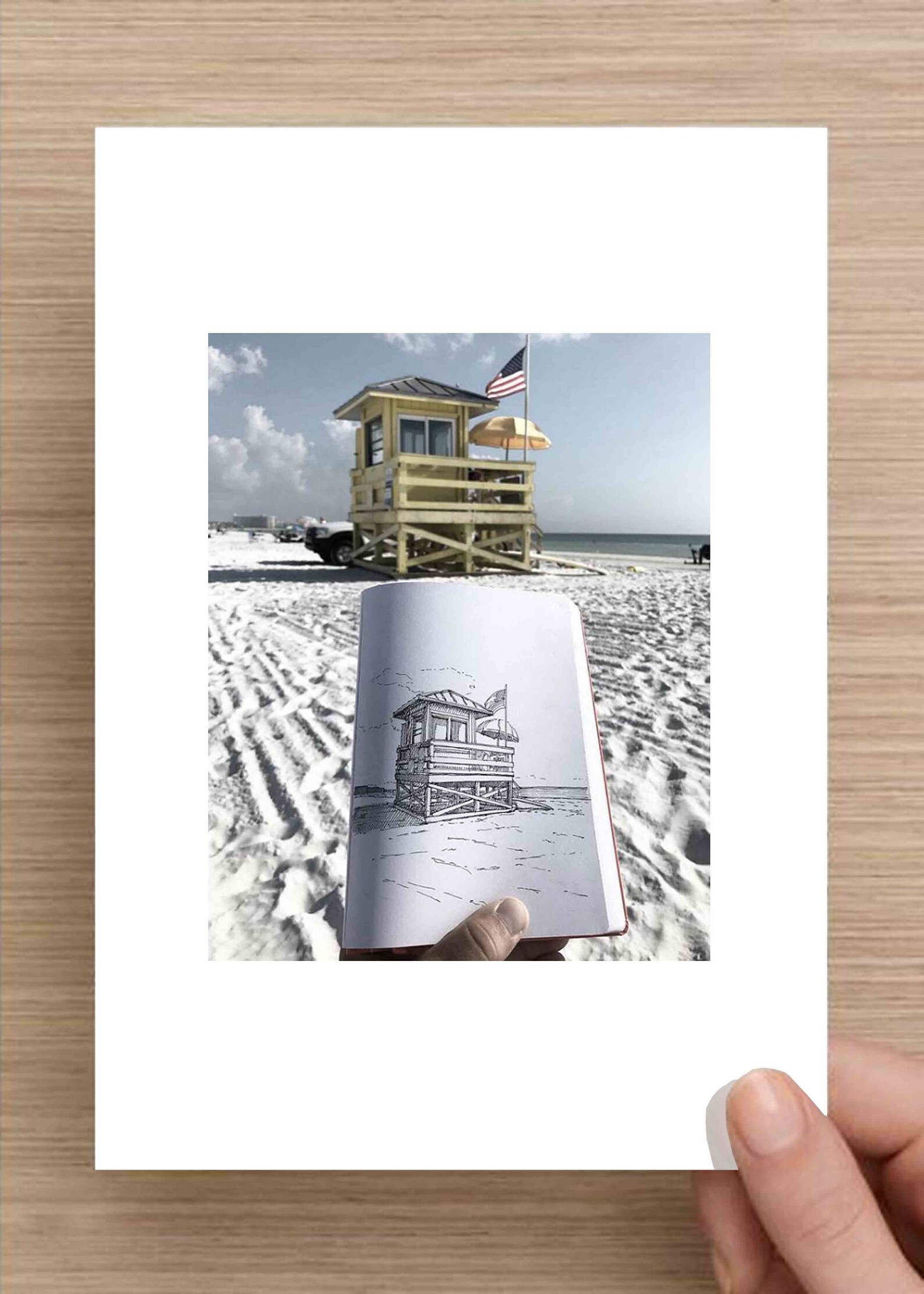 SIESTA KEY BEACH Florida Lifeguard Stand Beach Patrol | Etsy