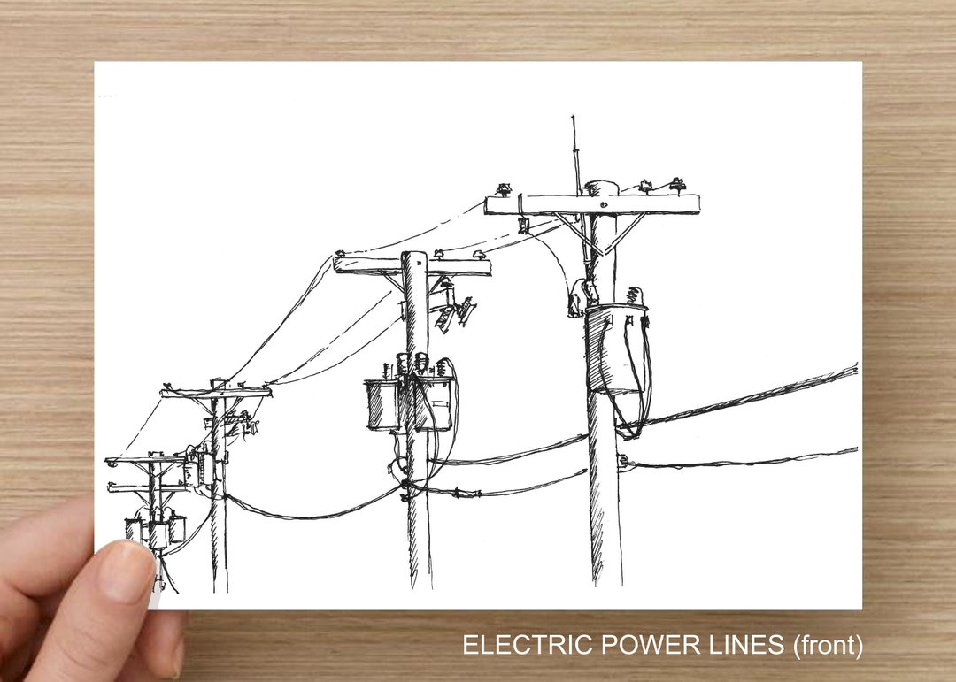 ELECTRIC POWER LINES - Electricity, Telephone Pole, Utility Pole ...