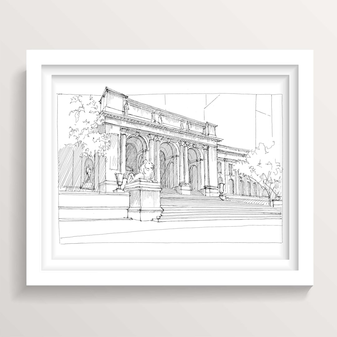 NYC PUBLIC LIBRARY - New York City, Manhattan, Classical Architecture ...