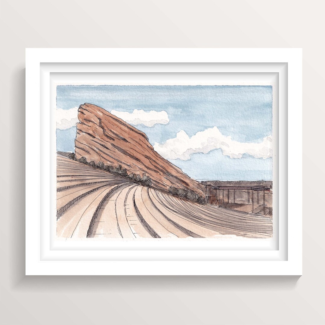 RED ROCKS AMPHITHEATER - Denver, Colorado, Concert Venue, Outdoor ...