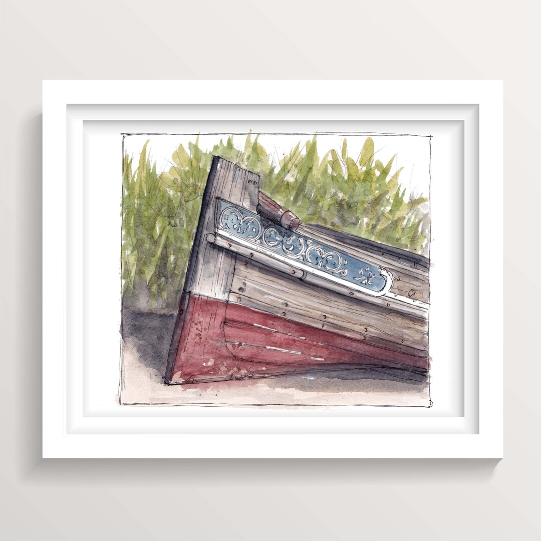 KENYAN DHOW BOAT - Kenya, Africa, Wooden Sailboat, Sailing, Plein Air ...