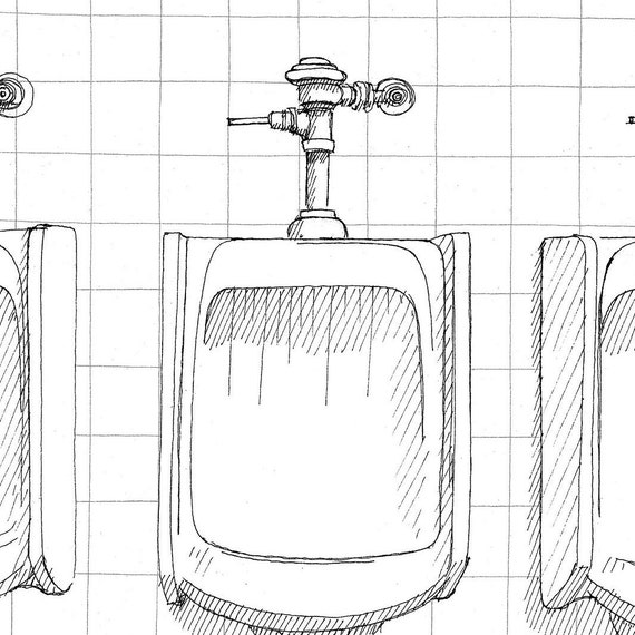 Urinal Drawing