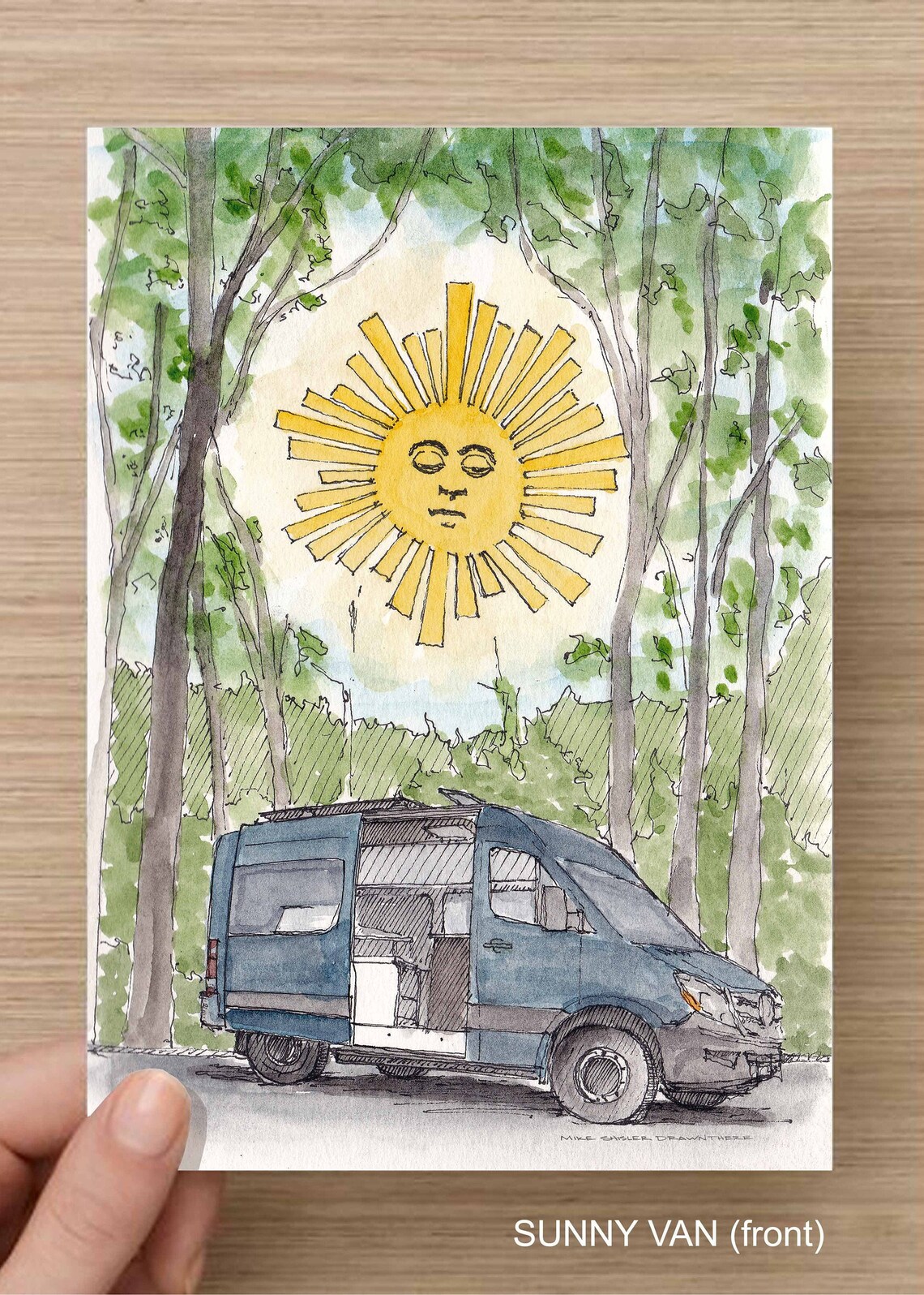 SPRINTER VAN With SUN Mercedes Sprinter Vanlife Custom | Etsy