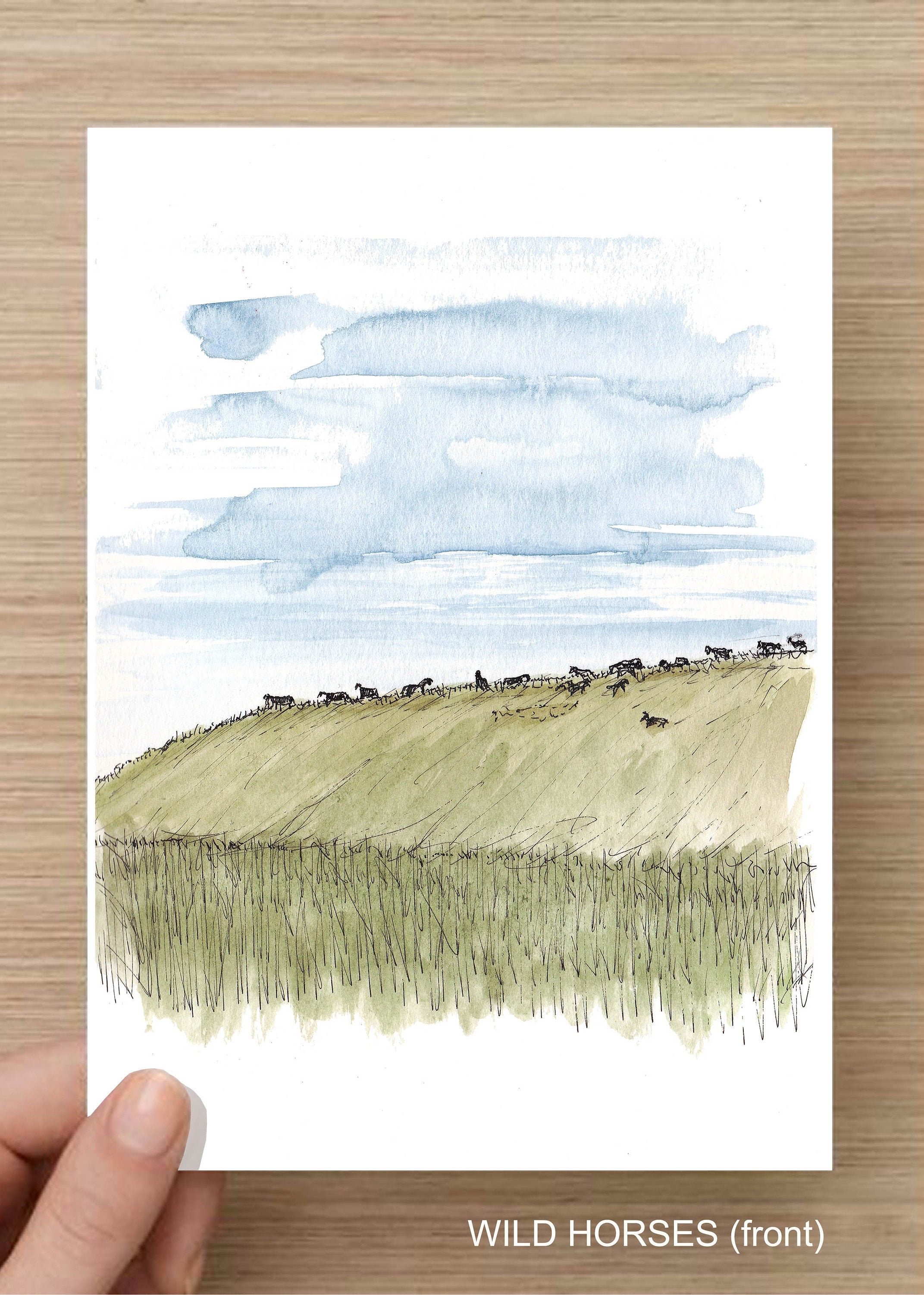 Grassy Hill Drawing