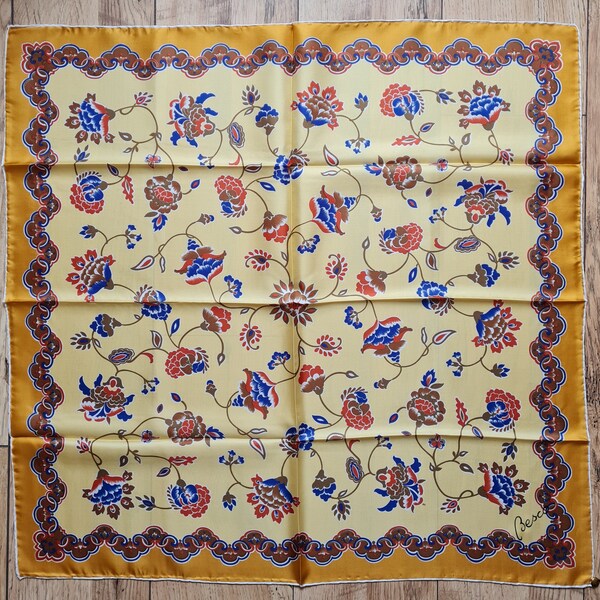 Italian Silk Scarf - Etsy