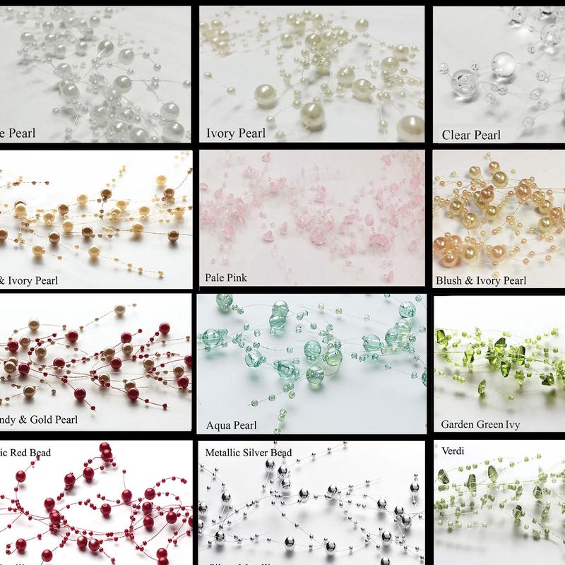 Pearl Garland Decoration - Etsy