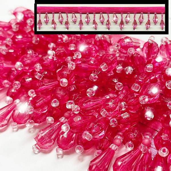 Pink Ribbon Beads - Etsy