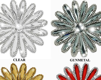 Red rhinestone trim | Etsy