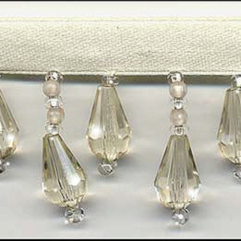 Seed Bead Clear Trim - Etsy