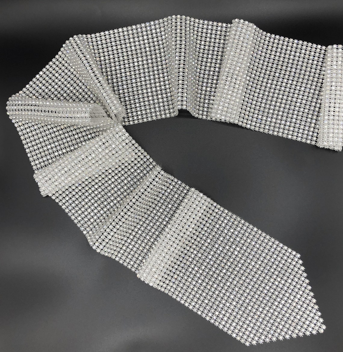 SALE! Rhinestone Table Runner Genuine Real Crystals for Christmas ...