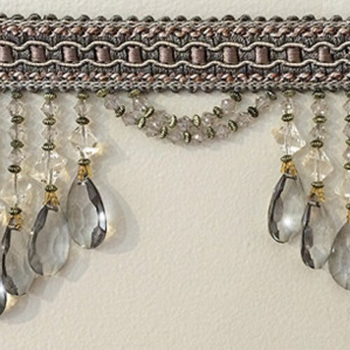 1 Yard Ball Chain Trim Fringe Rhinestone Chain Trim Cup Chain | Etsy