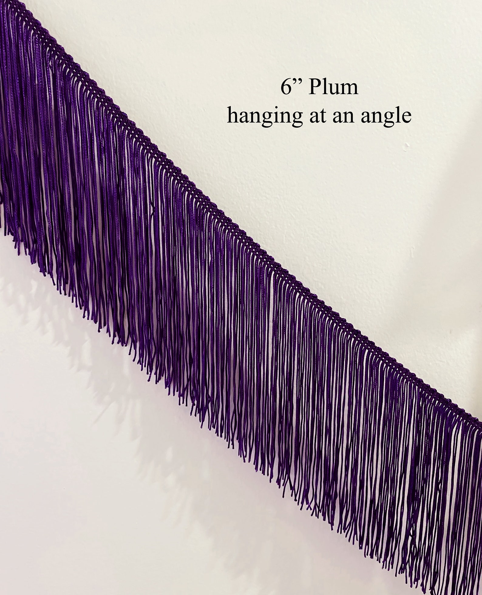 4 Fringe Long Chainette Hangs Loose at Bottom Trim for Dancewear ...