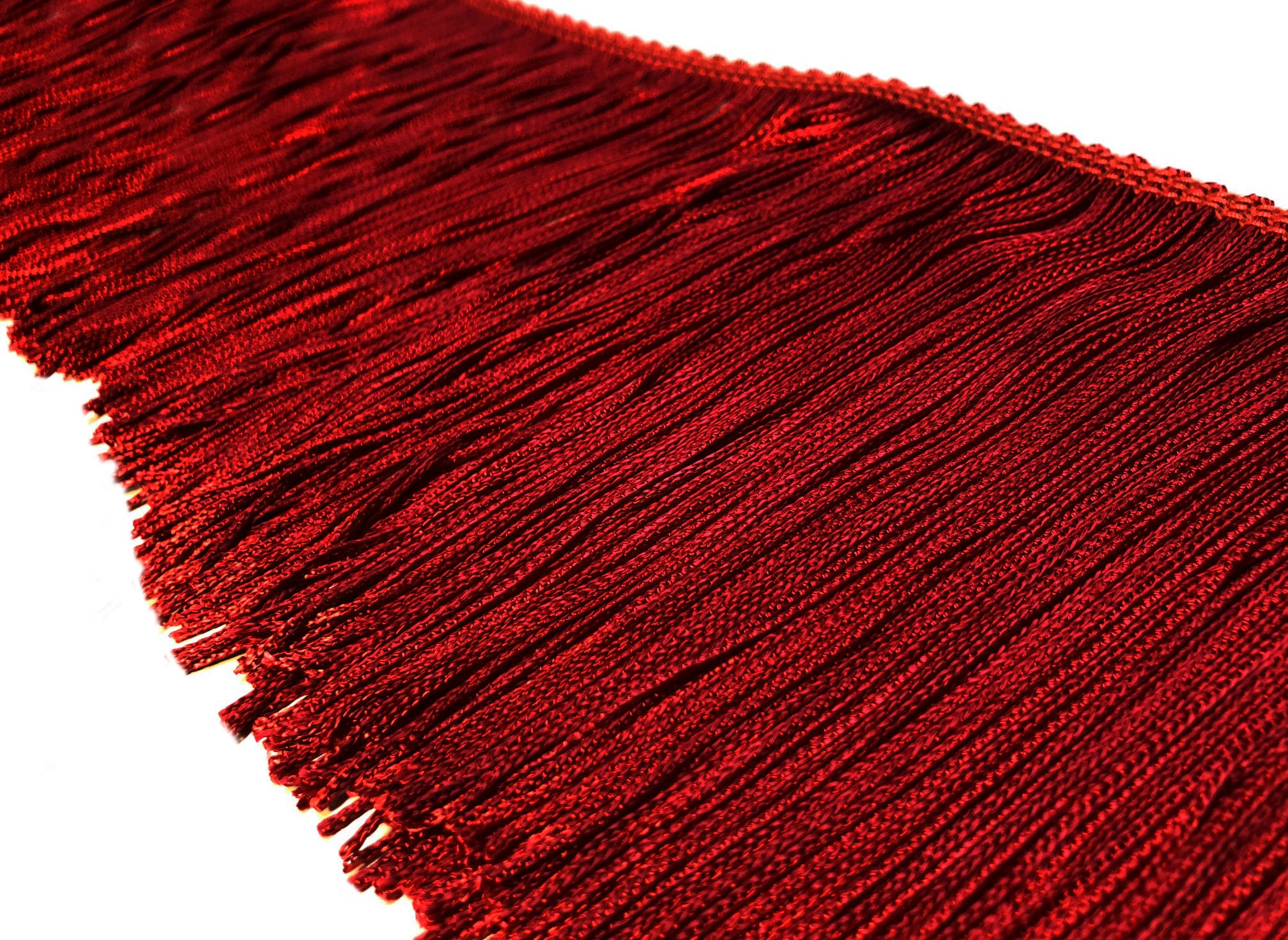 Fringe Red Chainette Cut Fringe True Red Dancewear Trim - Etsy