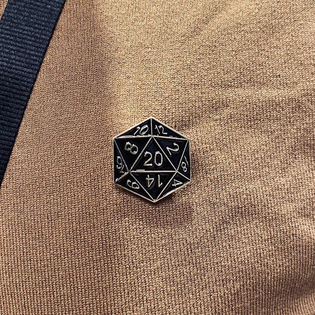RPG Gamer Lapel Pin - Etsy