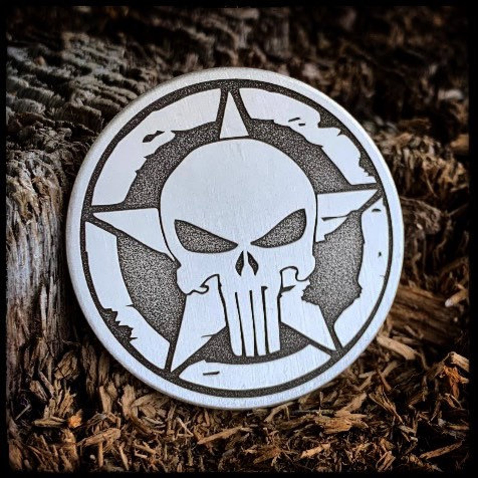 Punisher Pocket Coin - Etsy