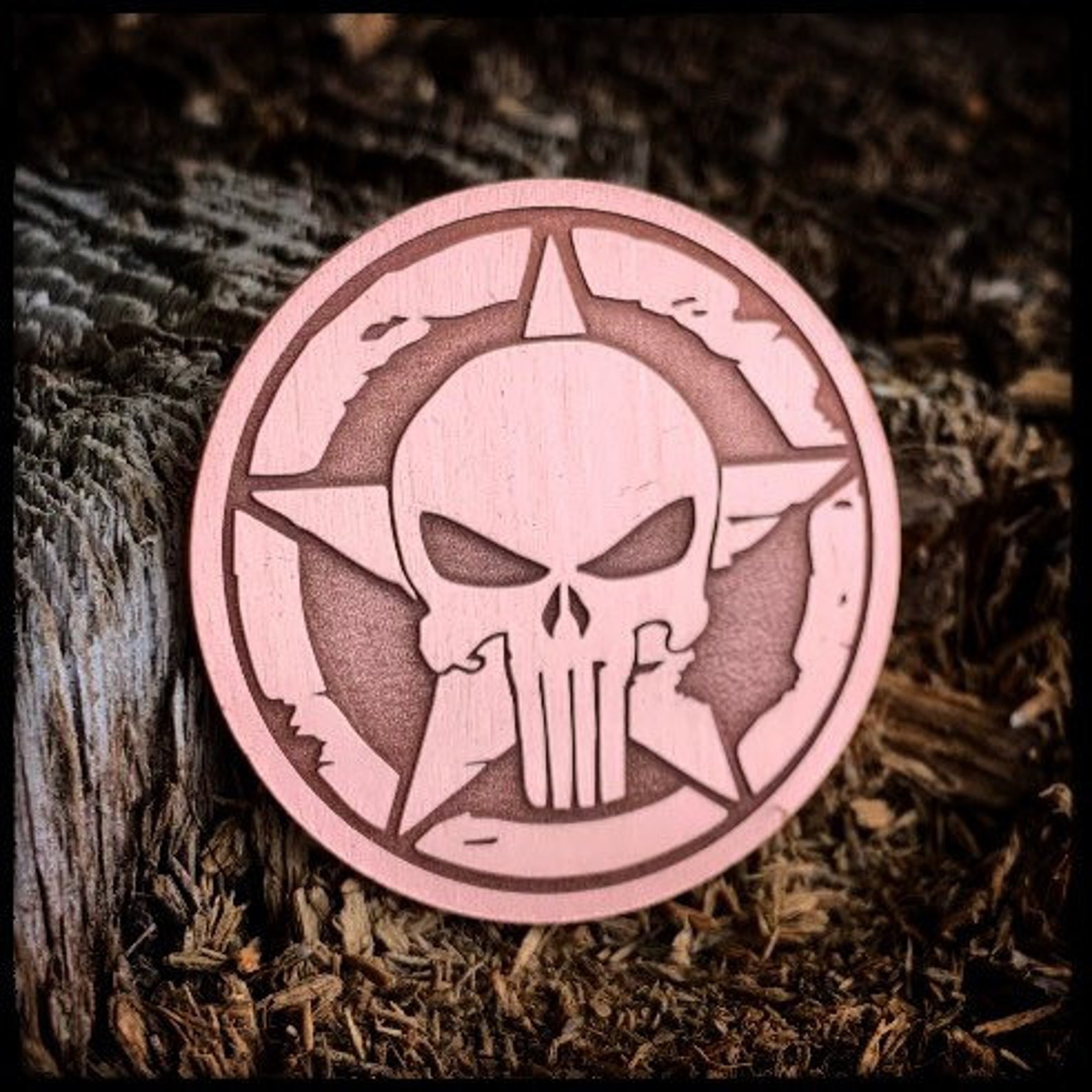 Punisher Pocket Coin - Etsy