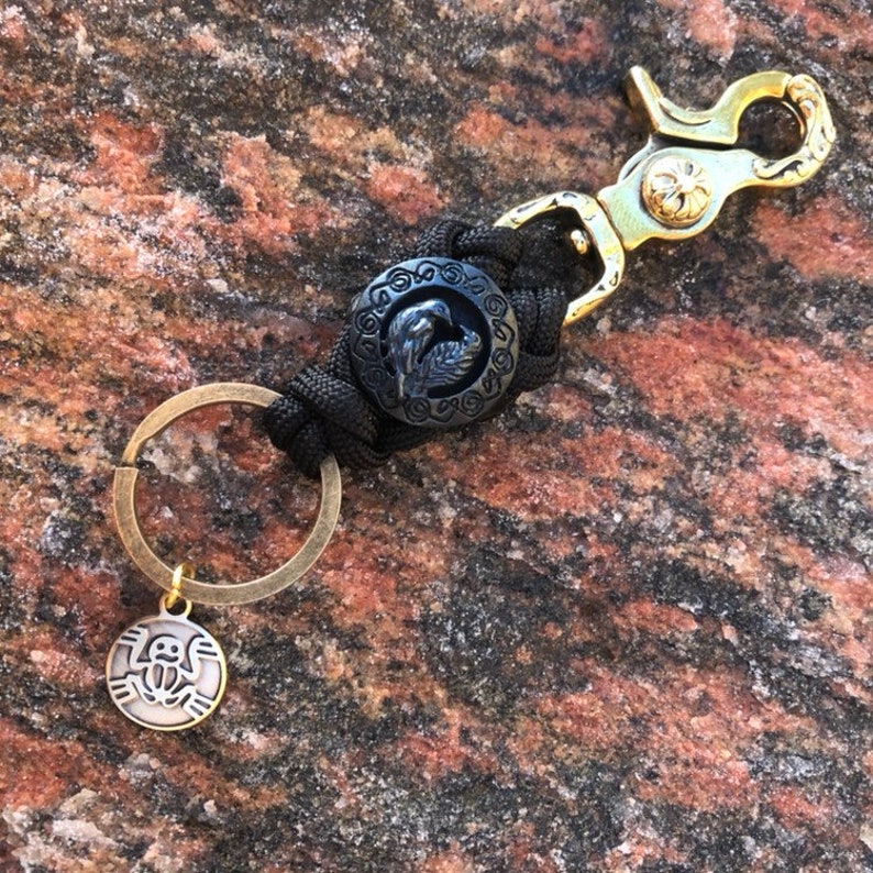 Original Hugin a S Munin Keychain - Etsy